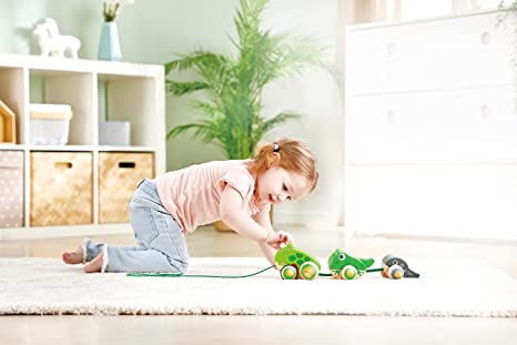 Frog Family Pull Along – Baby's Planet